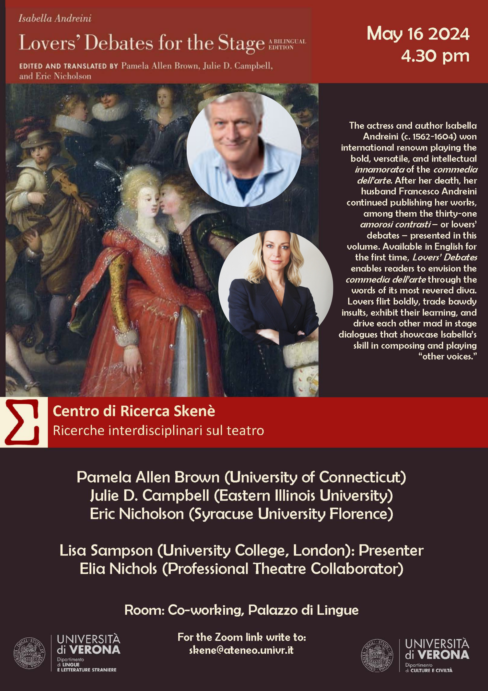 Professors Nicholson and Nichols Perform in Verona - Florence ...
